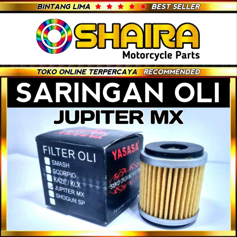 Jual FILTER OLI MESIN MOTOR / SARINGAN OLI JUPITER MX / VEGA ZR ...