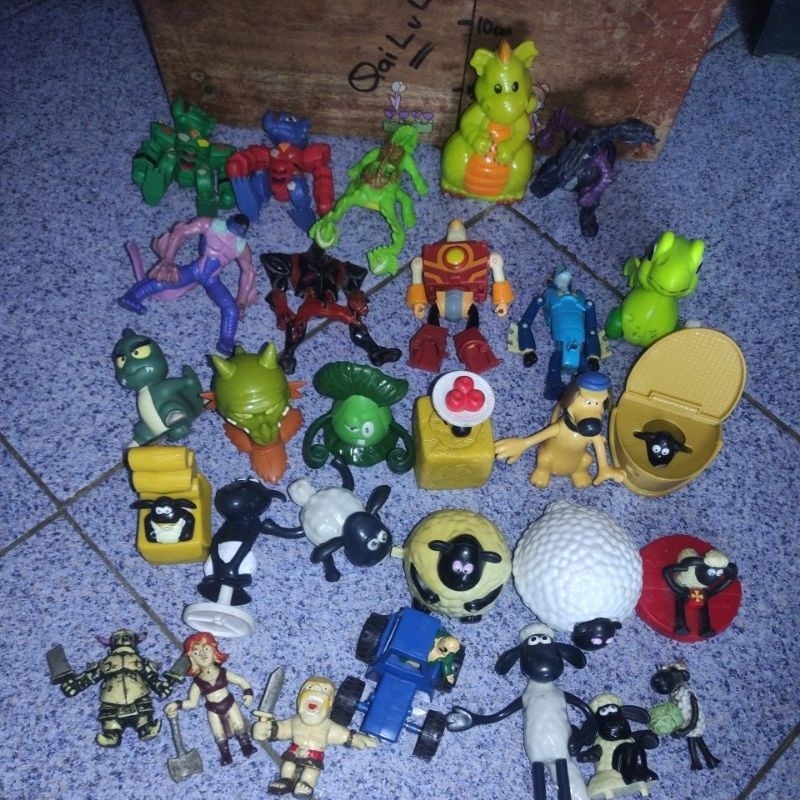 Jual 09-08-2025 Figure Shaun The Sheep mcd Shaun The sheep Dragon ...