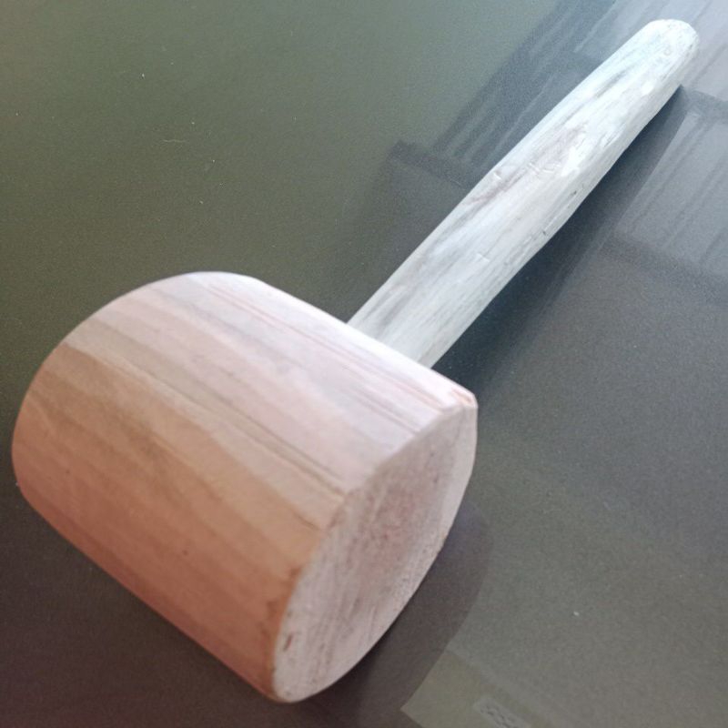 Jual Palu kayu pahat ukir atau ganden kayu pahat ukir | Shopee Indonesia