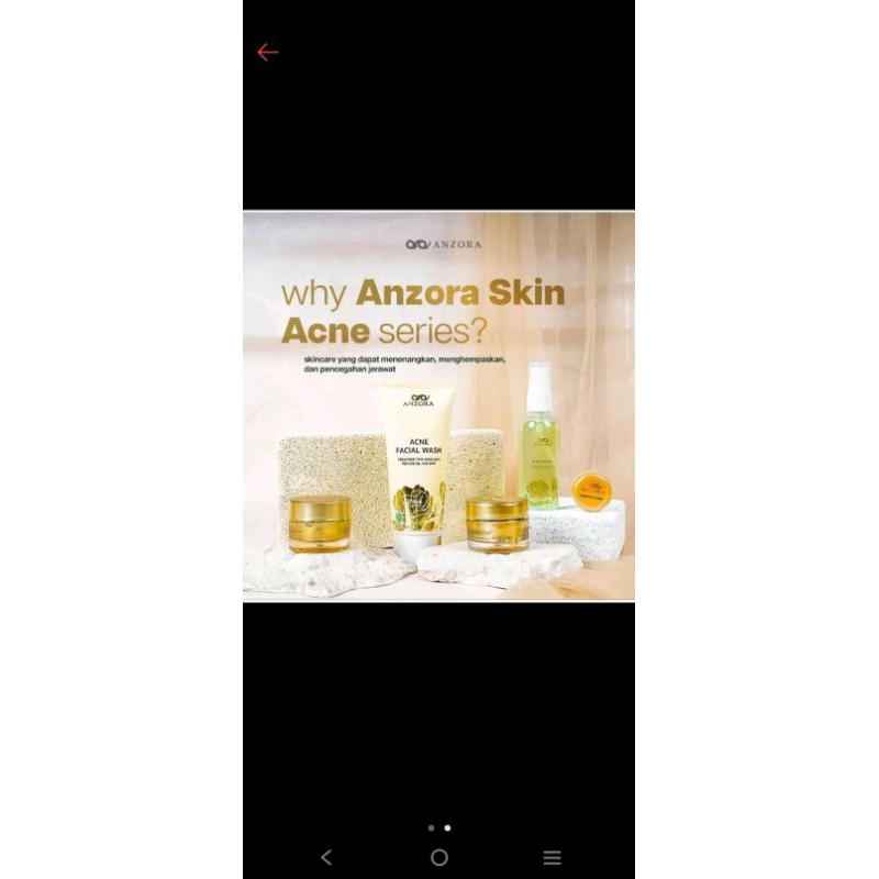 Jual Anzora Acne | Shopee Indonesia