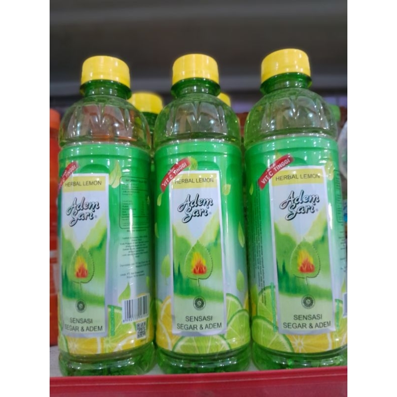 Jual ADEM SARI CHINKU BOTOL HERBAL LEMON 350ml | Shopee Indonesia