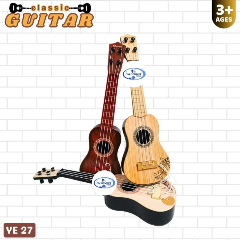 Jual MAINAN ANAK GITAR KLASIK/MAINAN GITAR UKULELE ANAK KEMASAN BOX ...