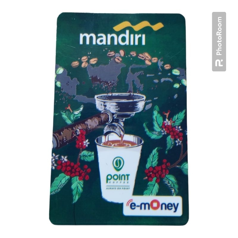 Jual E-money Mandiri Point' Cofee Limited Edition (Point Coffe ...