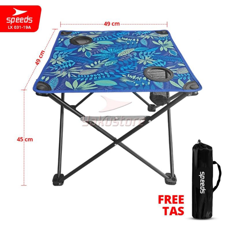 Jual SPEED Meja Outdoor indor lipat Folding Picnic | Shopee Indonesia