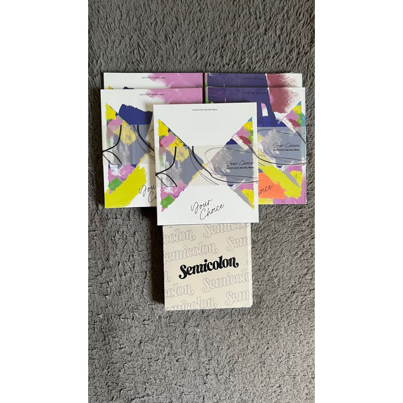 Jual [BACA DESKRIPSI] SEVENTEEN - YOUR CHOICE / SEMICOLON ALBUM SEALED ...