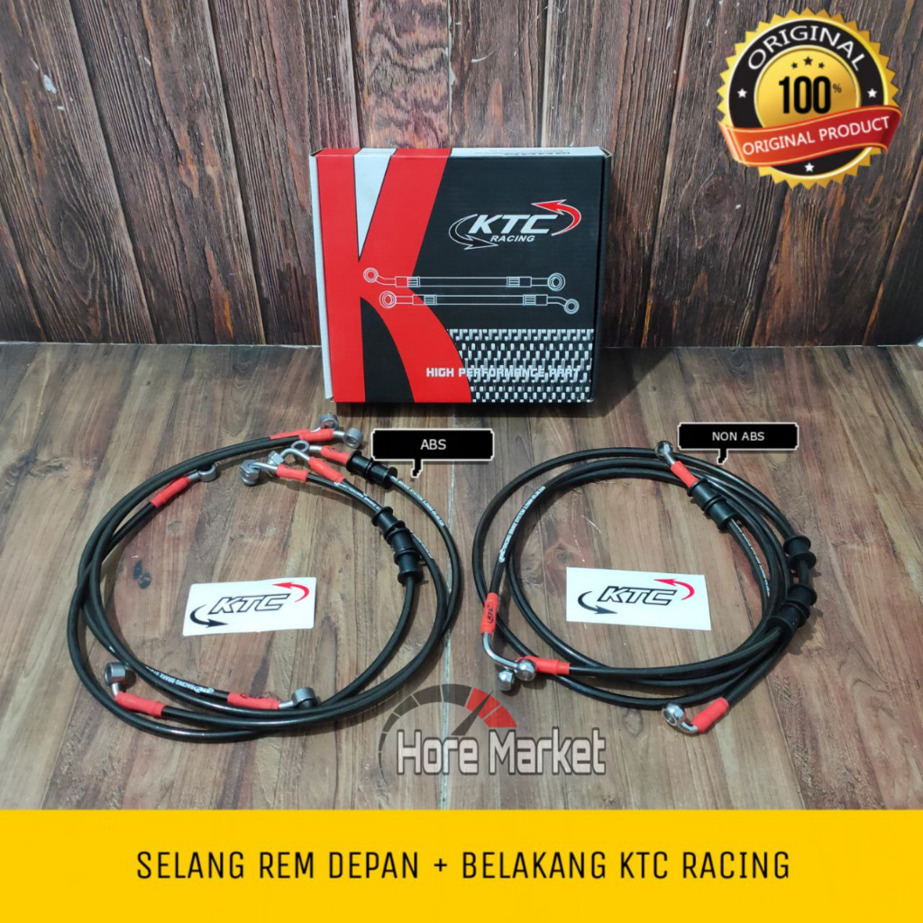 Jual SELANG REM KTC DEPAN BELAKANG NEW NMAX 155 / NMAX OLD 150 / PCX 150 ABS CBS / PCX 160 KTC ...