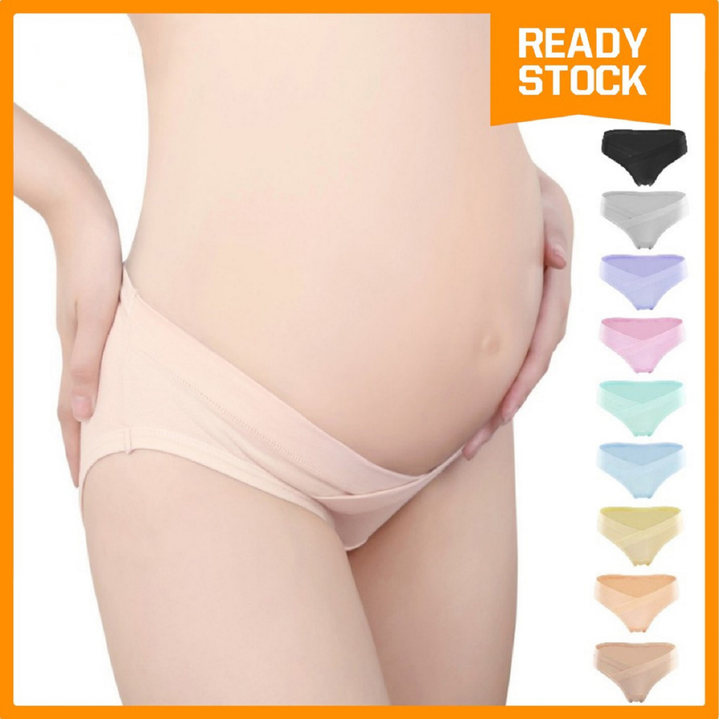 Jual Celana Dalam Hamil Katun Cd Hamil Wanita Bumil Jumbo Big Katun Maternity Panty Low Waist ...