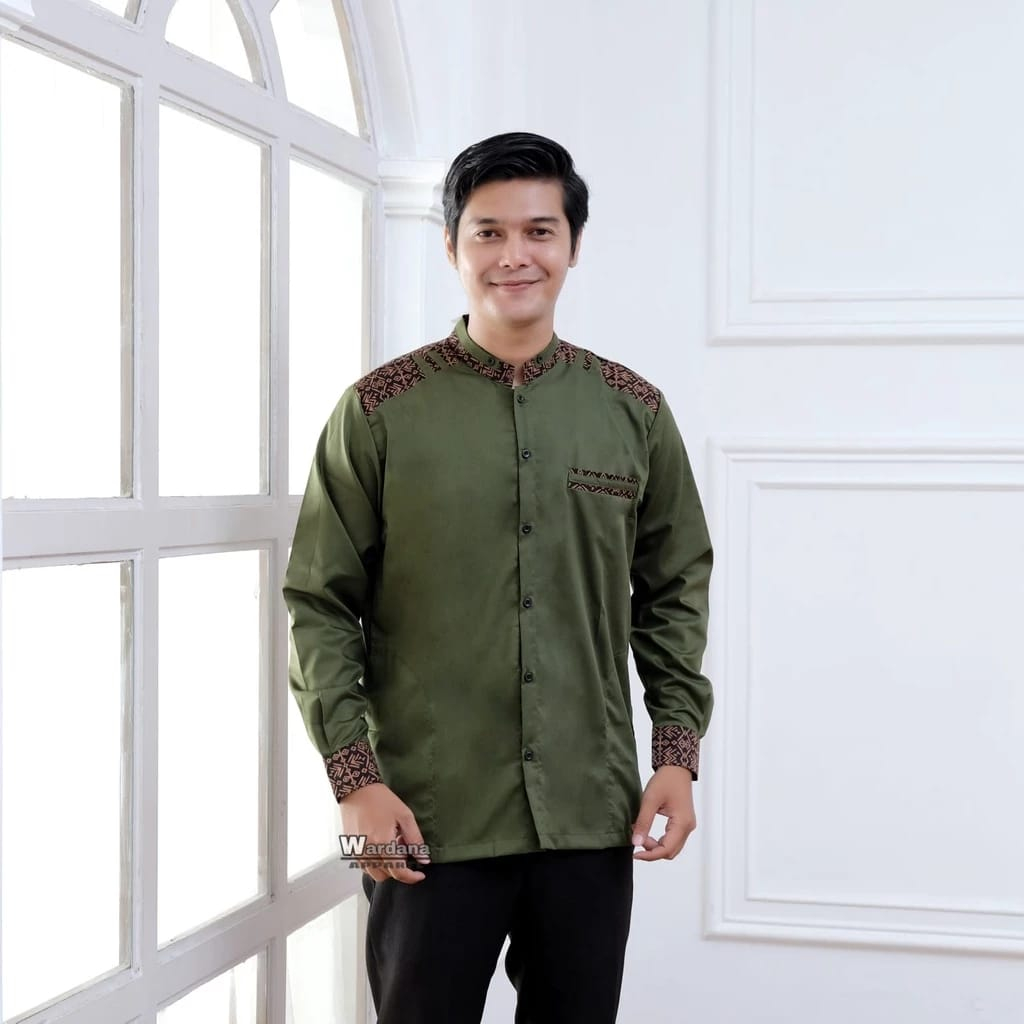 Jual BISA COD Kemeja Koko El Rumi Shop Adidas Batik Koko Lengan Panjang ...