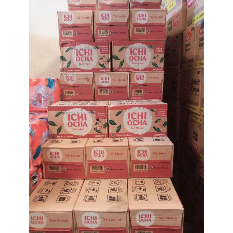 Jual Teh Ichi Ocha 350ml kartonan isi 24 botol | Shopee Indonesia