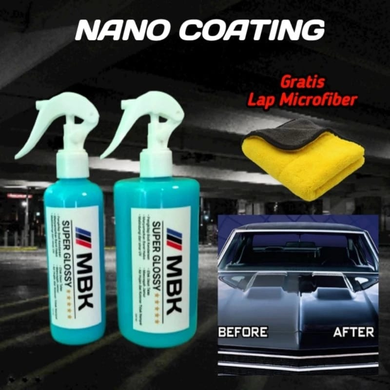Jual MBK SUPER GLOSSY pengkilap body kendaraan mobil dan motor nano ...
