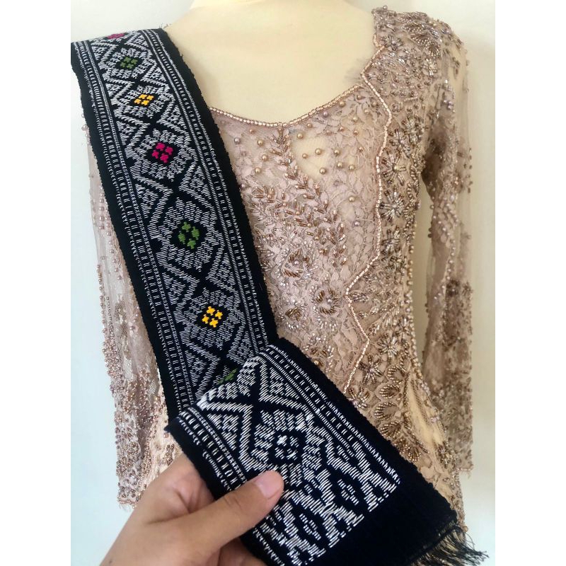 Jual Selendang Songket Obi Sidemen (asli tenunan bukan bordir) | Shopee Indonesia
