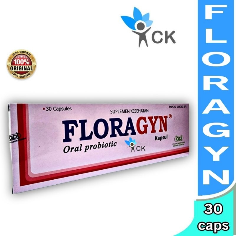 Jual FLORAGYN BOX ISI 30 suplemen probiotik | Shopee Indonesia