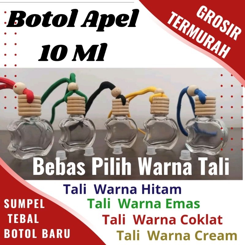 Jual (TEBAL) BOTOL APEL DAN KOTAK PARFUM MOBIL GANTUNG BOTOL LUCU UNIK ...