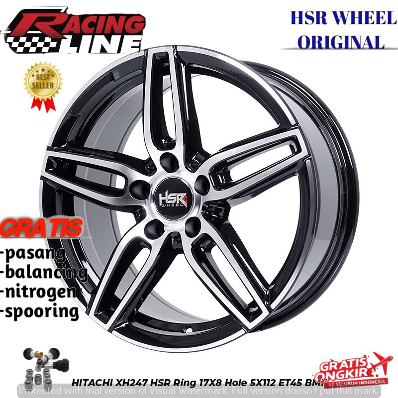 Jual Velg Mobil Racing Ring 17 Untuk Clk TT new Chairman Clubman Macan ...