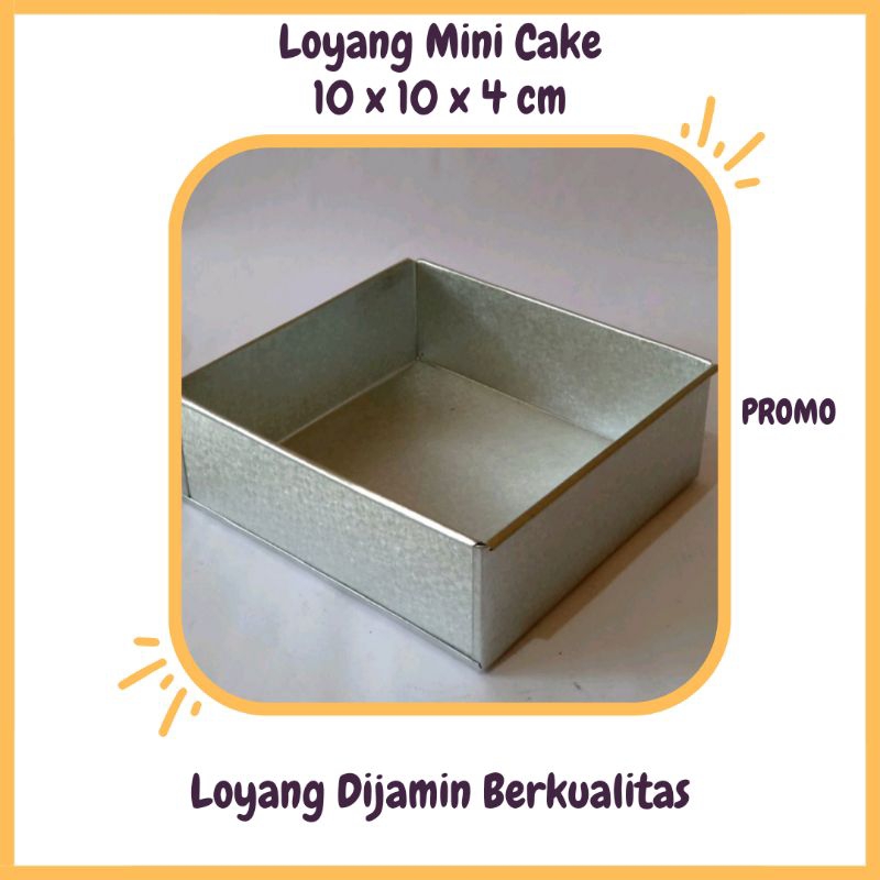 Jual Loyang Mini Cake 10x10cm | Shopee Indonesia