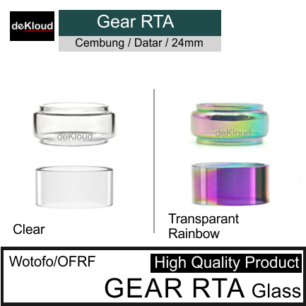 Jual OFRF GEAR RTA 24 Replacement Glass | wotofo tabung kaca tube tank ...