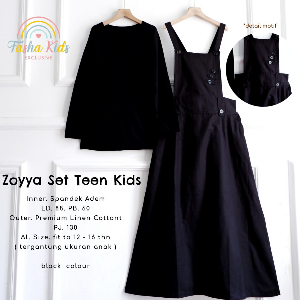 Jual Shopakids Zoyya Keymi Melka Viona Azkiyah Set Teen Kid Setelan ...