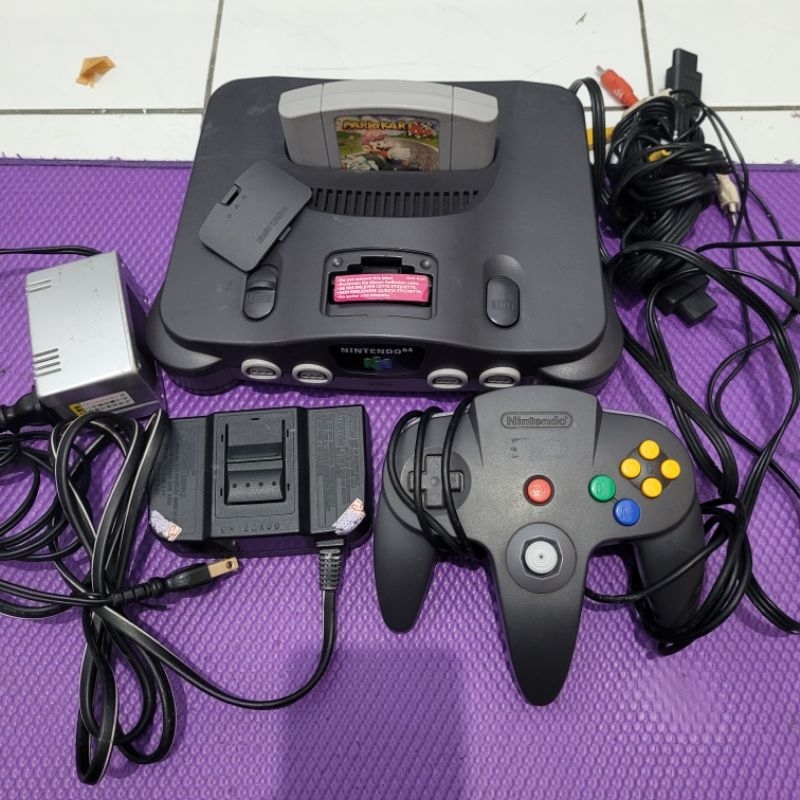 Jual Nintendo 64 Region PAL EUR English plus Mario Kart siap main ...