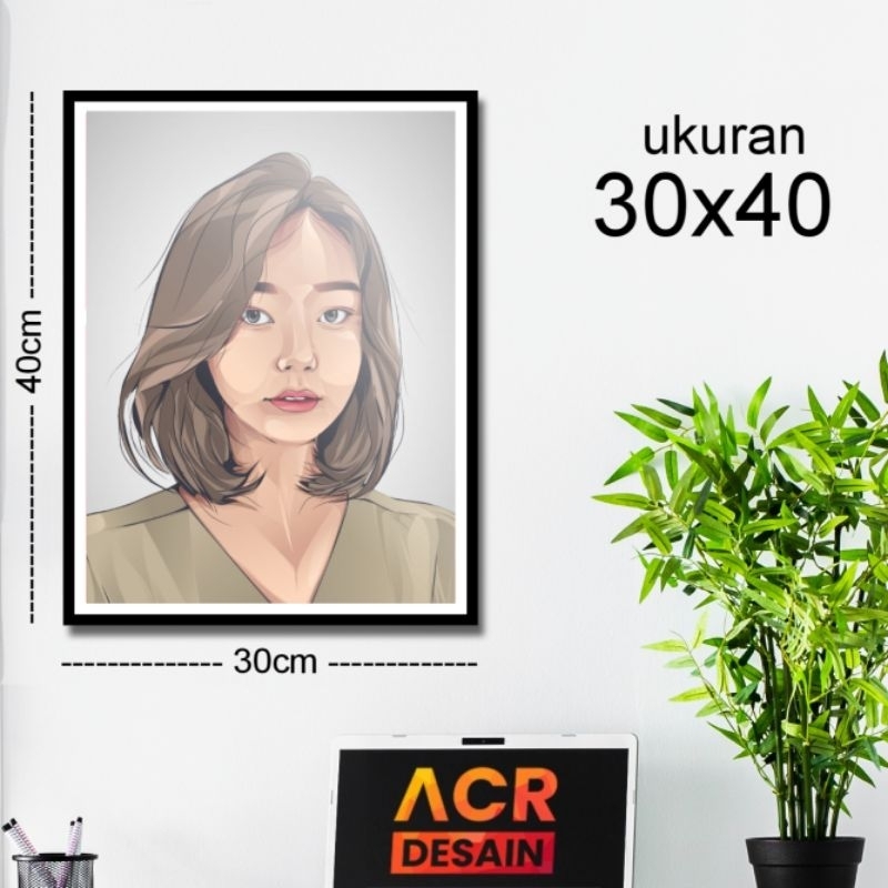 Jual Cetak & Frame 30x40 | Foto | Poster | Custom | Shopee Indonesia