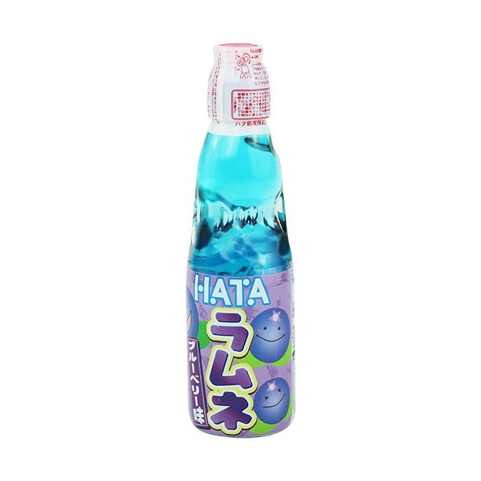 Jual Hata Ramune Blueberry / Japanese Carbonated Soft Drink 200 Ml ...