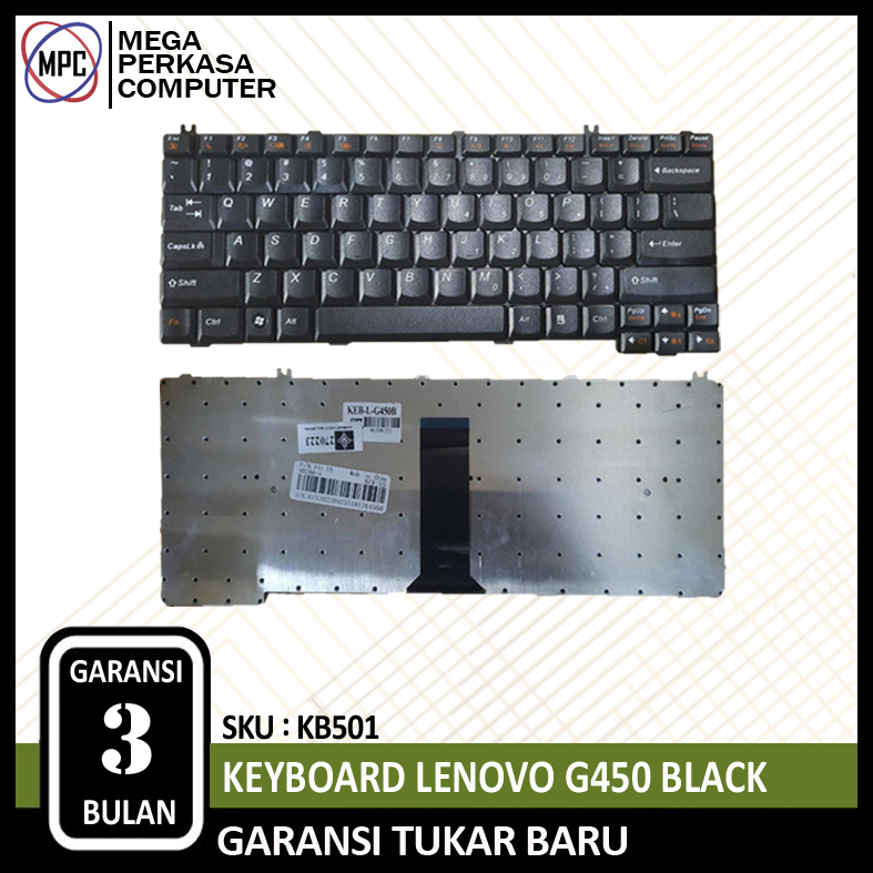 Jual Keyboard Lenovo 3000 N100 G230 G410 G420 G430 G450 G530 Series ...