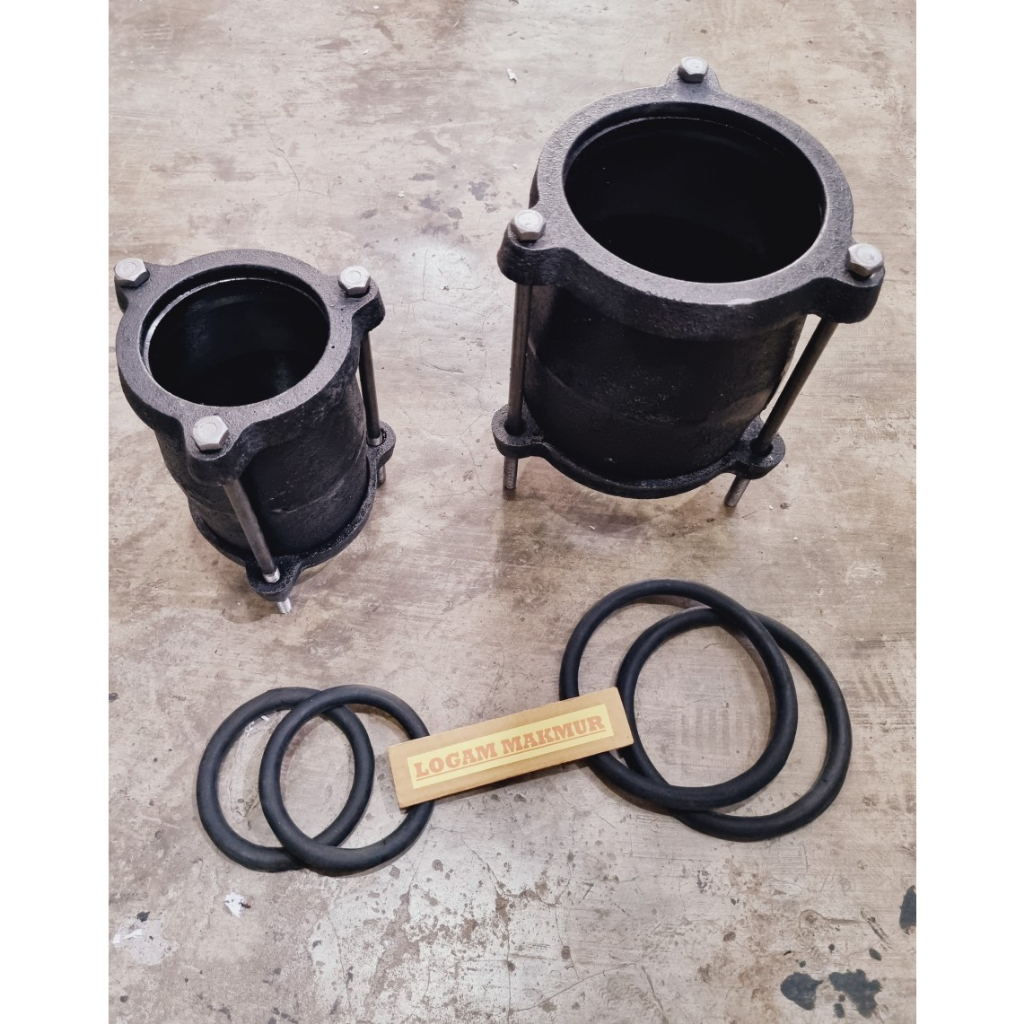 Jual 1 PC - GIBOULT JOINT UNTUK PIPA PVC UKURAN 4" (100MM) / SAMBUNGAN ...