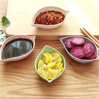 Jual HOMECART Piring Saus Piring Saos Dan Bumbu Model Daun Mini ...