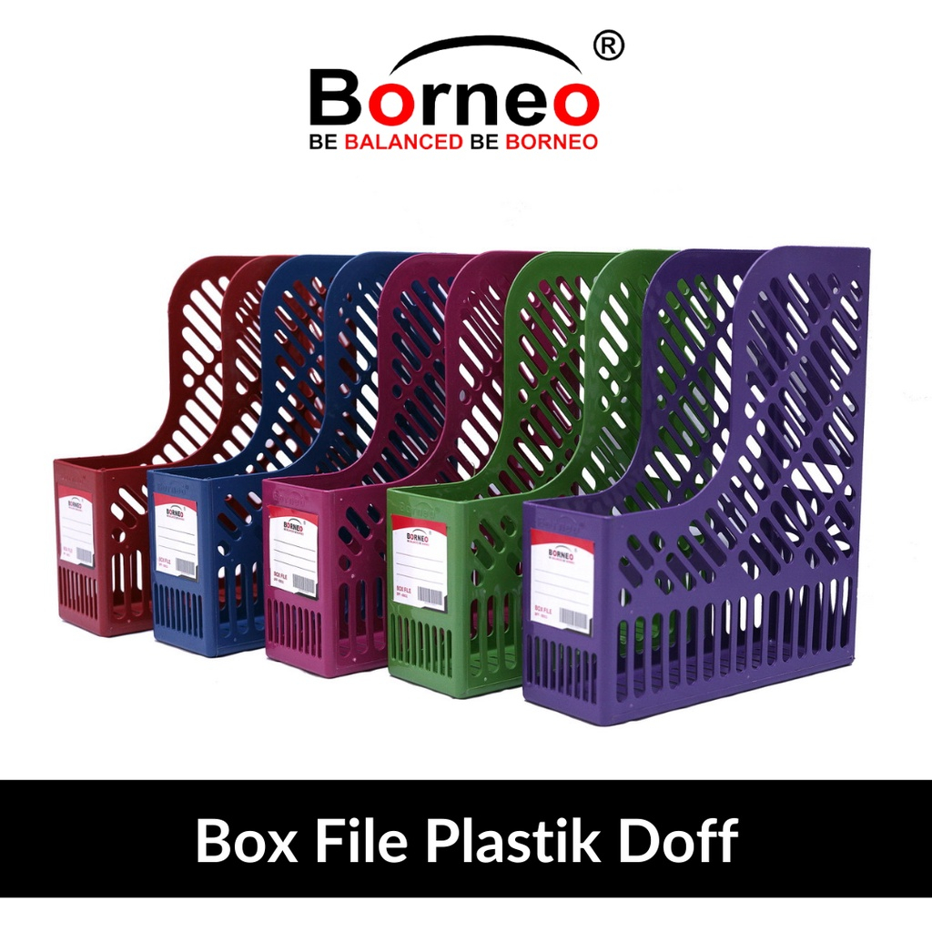 Jual Borneo Box File Plastik Folio - Doff | Shopee Indonesia