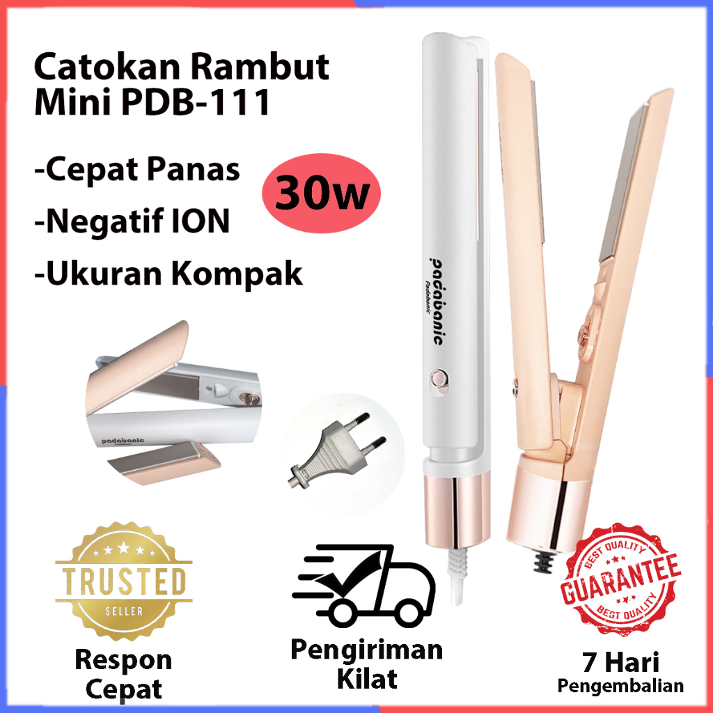 Jual Catokan Lurus dan Keriting Serbaguna | Watt Rendah Desain Elegan ...
