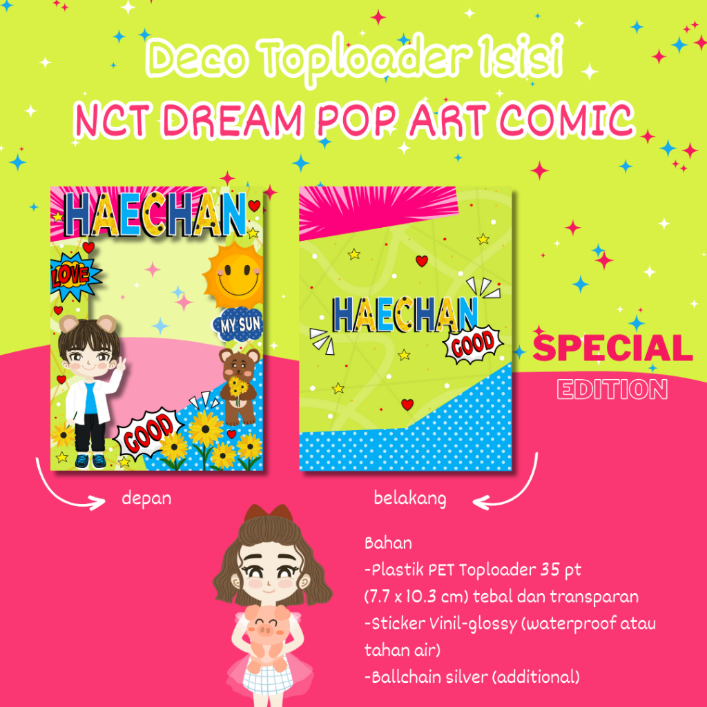 Jual Piggybank- NCT DREAM Toploader Deco (Photocard Holder) POP ART ...