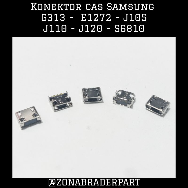 Jual KONEKTOR CAS SAMSUNG G313 / E1272 / J105 / J110 / J120 / S6810 ...