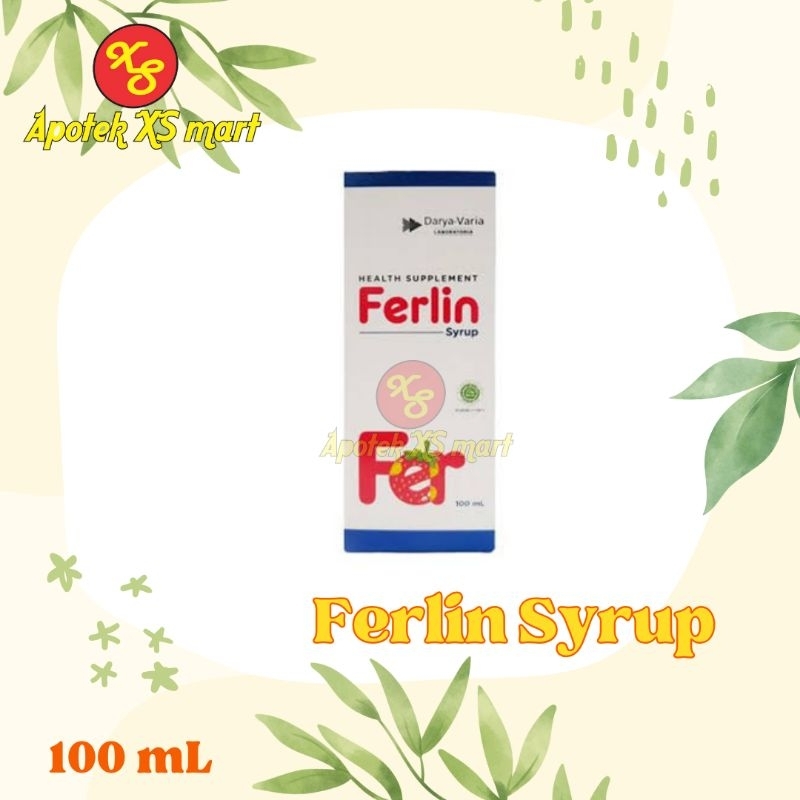 Jual FERLIN SYR / DROP - MEMENUHI KEBUTUHAN ZAT BESI PADA PERTUMBUHAN ...