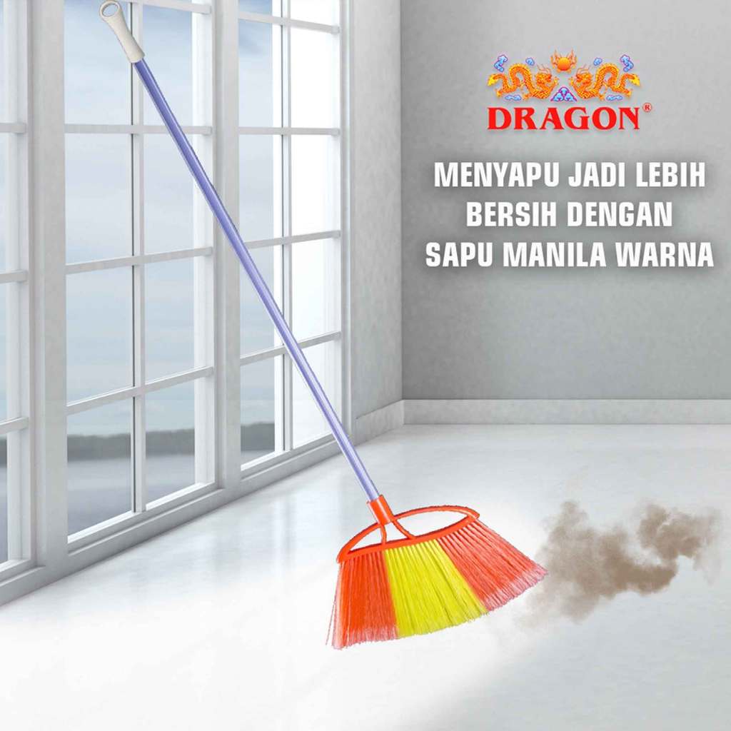Jual Sapu Manila Dragon / Sapu Lantai Nilon / Sapu Plastik Serbaguna ...