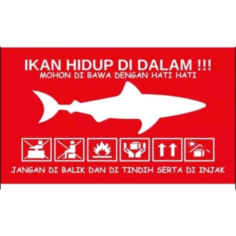 Jual stiker ikan hidup | Shopee Indonesia