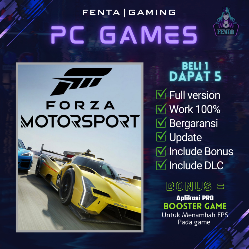 Jual FORZA MOTORSPORT - GAME PC - GAME LAPTOP | Shopee Indonesia