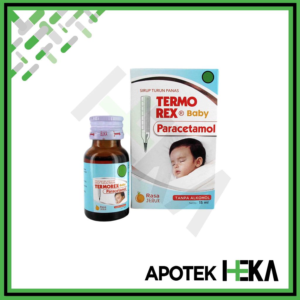 Jual Termorex Baby Botol 15 ml - Paracetamol Turun Panas Bayi (SEMARANG ...