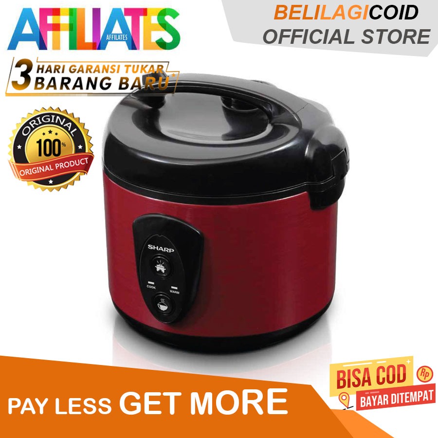 Jual Sharp Magic Com KSN 18 / Rice Cooker Sharp KSN-18 - 1.8L | Shopee ...