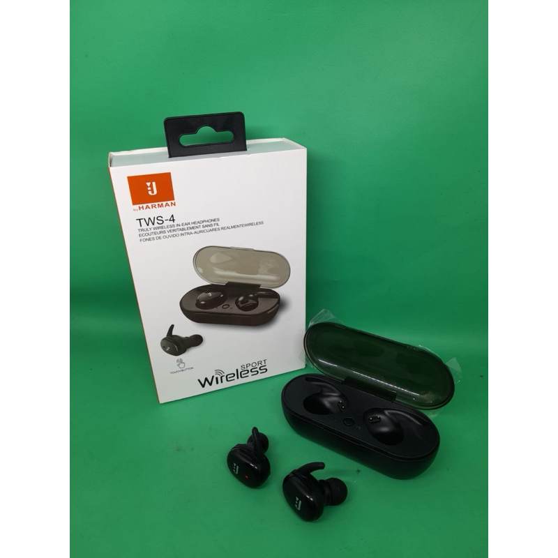 Jual Handsfree Bluetooth TWS 4 / Wireless Earphone Bluetooth TWS 4 ...