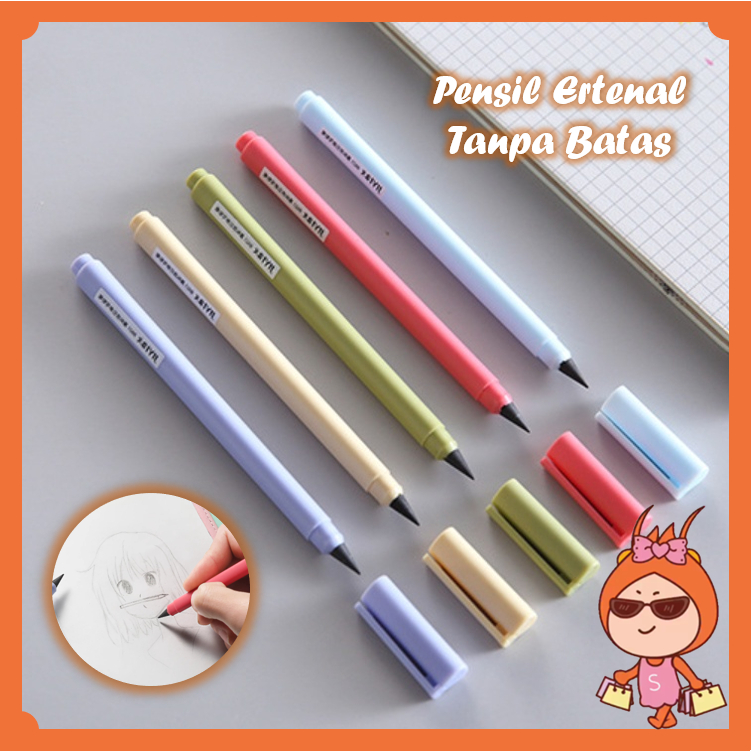 Jual Reseller Welcome - S5960 Pensil Eternal Tanpa isi Habis Warna ...