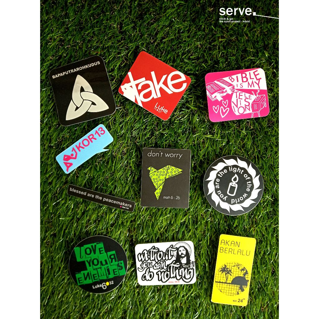 Jual STICKER STIKER AESTHETIC ESTETIK ROHANI KRISTEN | KUALITAS PREMIUM ...
