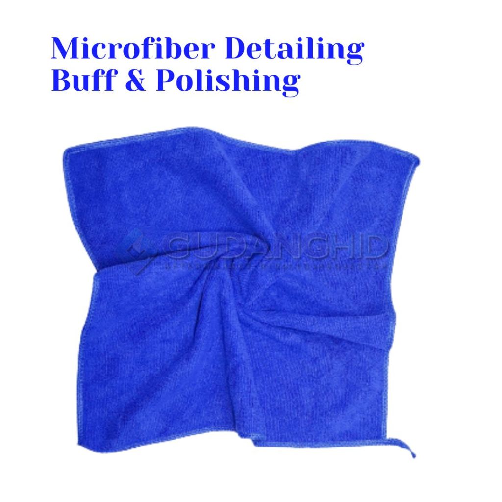 Jual Kain Lap Microfiber Detailing 40x40cm Tebal 350GSM 260GSM Wax ...