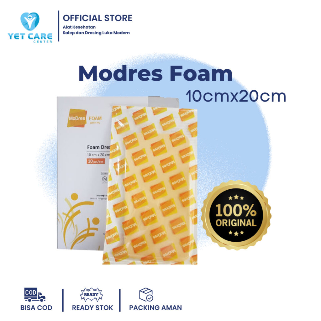 Jual Modres Dressing Foam with PU 10 X 20 cm (harga 1 pcs ) | Shopee ...