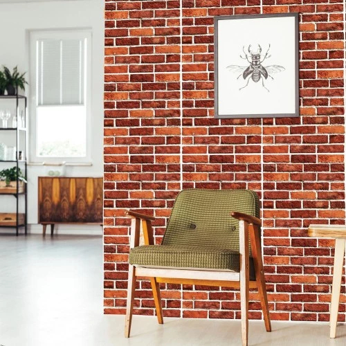 Jual 100% BERKUALITAS!! WALLPAPER DINDING STIKER RUANG TAMU / KAMAR ...