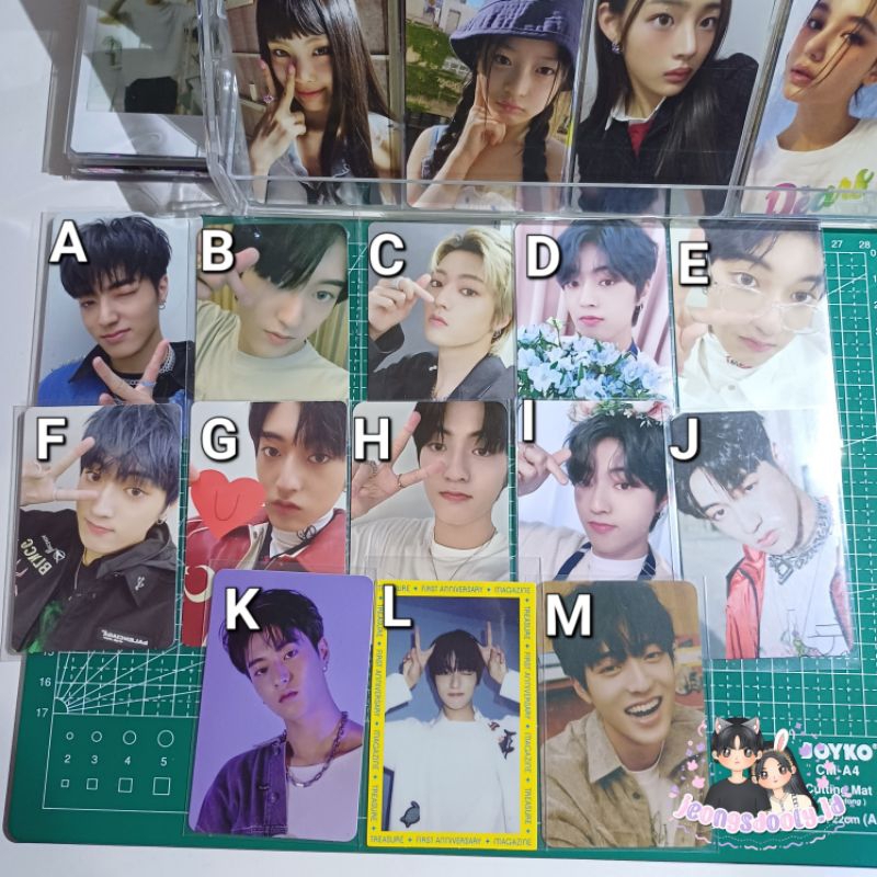 Jual OFFICIAL PHOTOCARD HARUTO - TREASURE SELCA VER | Shopee Indonesia