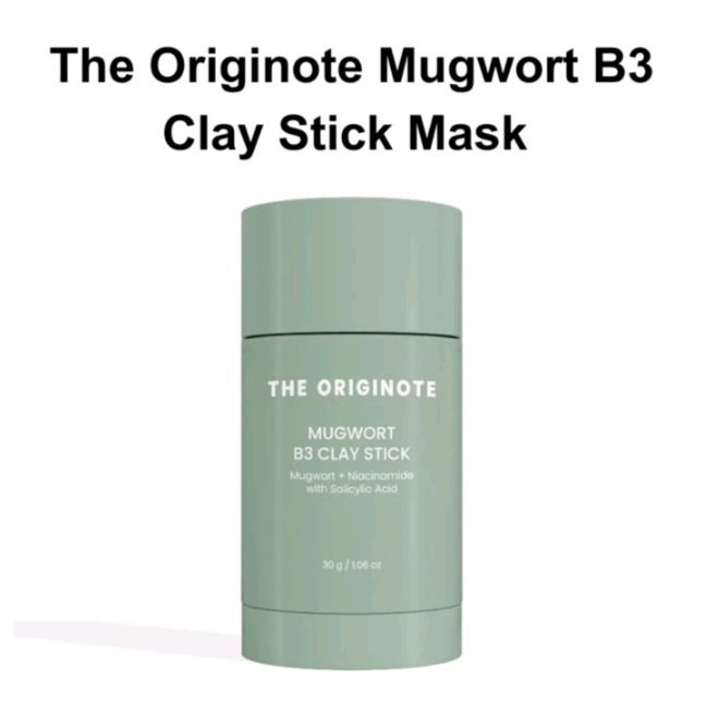 Jual (BPOM) THE ORIGINOTE Mugword B3 Clay Stick Mask 30gr | Shopee ...