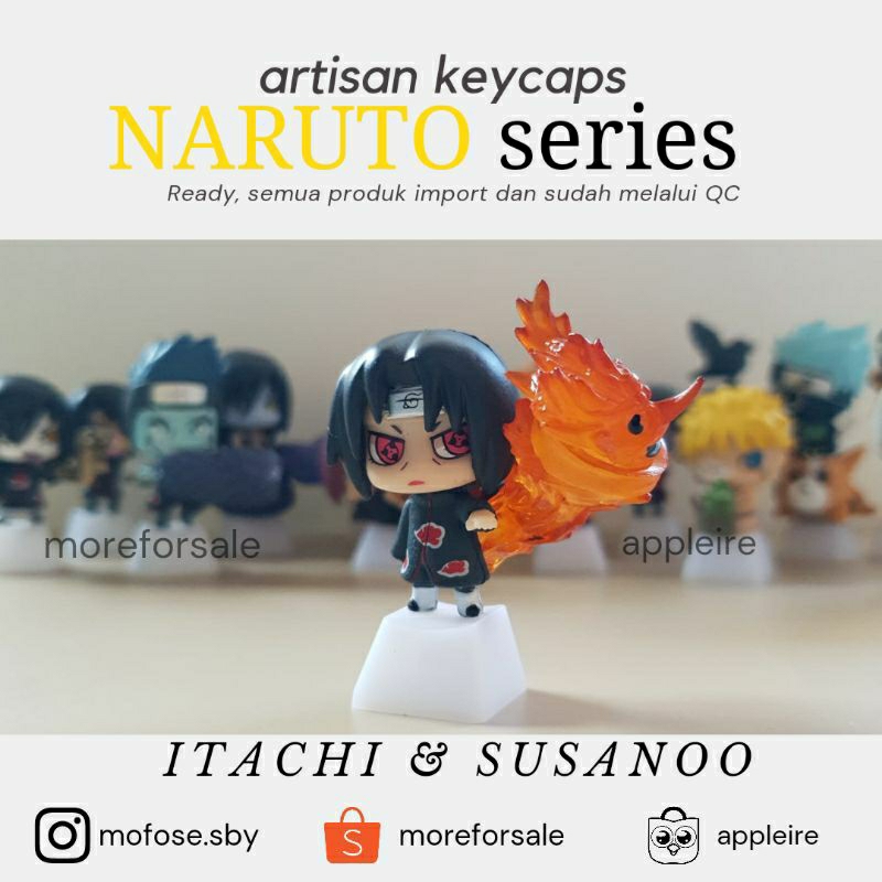 Jual NARUTO SASUKE KEYCAPS KEYBOARD MECHANICAL | Shopee Indonesia