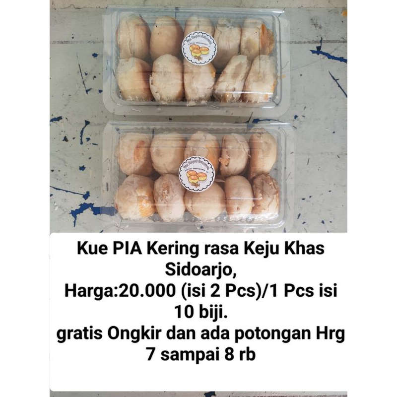 Jual Kue PIA Kering rasa keju,Khas Sidoarjo | Shopee Indonesia