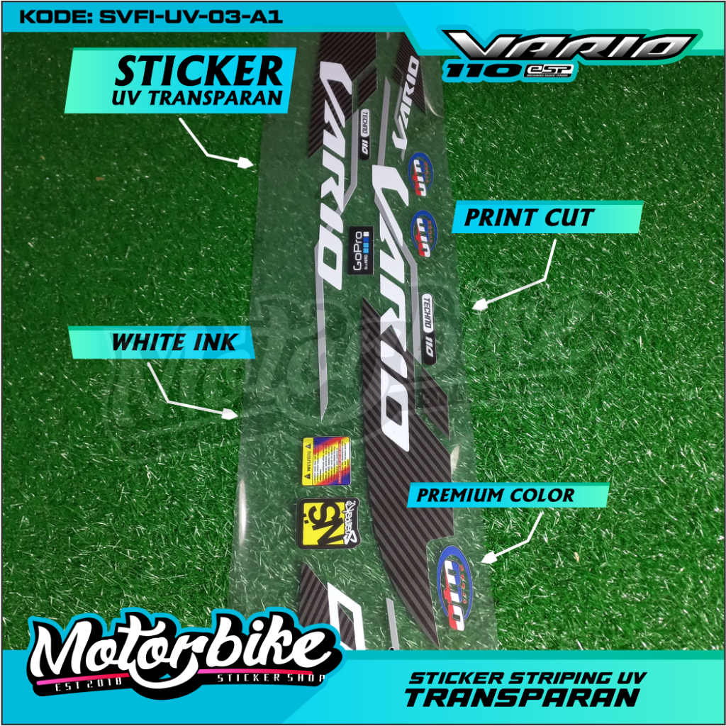 Jual STRIPING UV VARIO 110 FI MOTIF MALAY BENING TRANSPARAN VIRAL | Shopee Indonesia