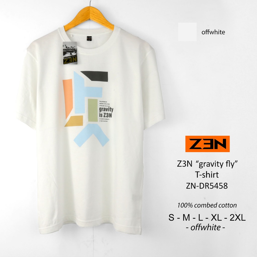 Jual GANTIBAJUID Z3N KAOS OBLONG T-SHIRT PRIA LENGAN PENDEK ZN-DR5458 ...