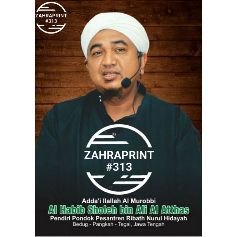 Jual Poster Foto Al Habib Thohir bin Abdullah Al Kaff | KH Daan bin Wajud | Al Habib Abdul Hadi ...